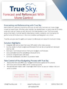 True Sky – Reforecasting | True Sky
